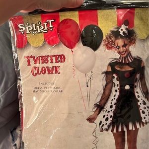 Spirit | Dresses | Halloween Twisted Clown Costume | Poshmark